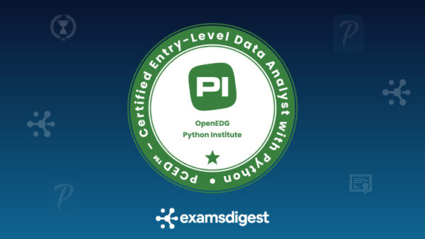 Certified Entry-Level Data Analyst with Python (PCED) Practice Exam ...